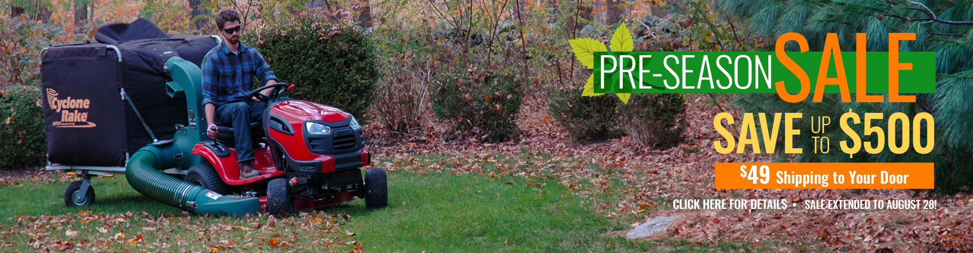 America's #1 Lawn and Leaf Vacuum | Cyclone Rake