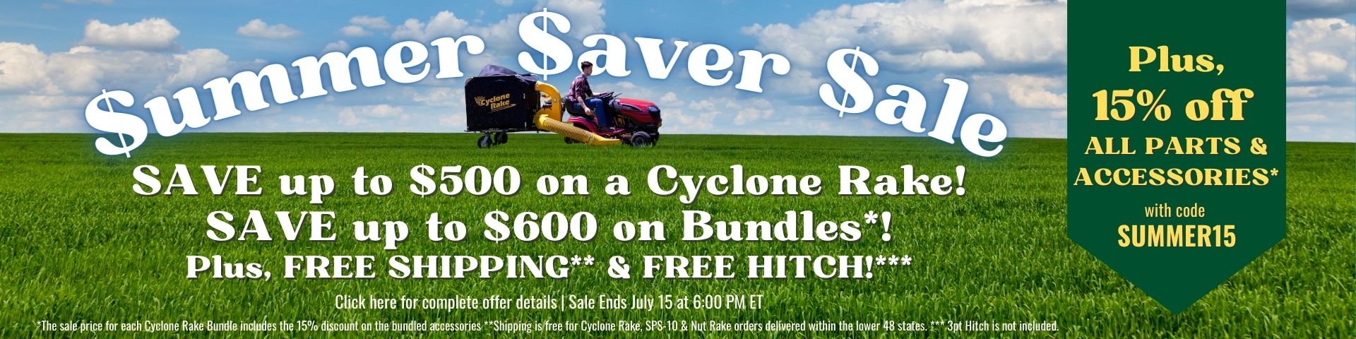 America's #1 Lawn and Leaf Vacuum | Cyclone Rake