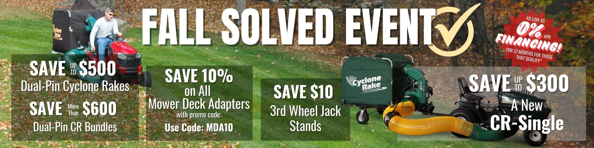 America's #1 Lawn and Leaf Vacuum | Cyclone Rake